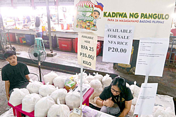 P20/KILO RICE NOW BEING SOLD IN METRO MANILA KADIWA STORES; AFFORDABLE ...