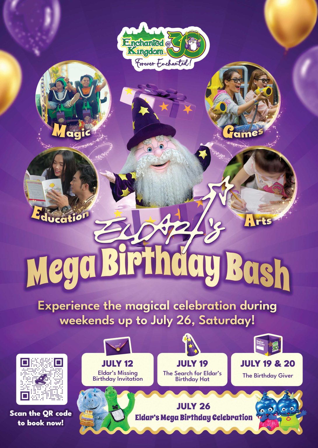 ENCHANTED KINGDOM LEVELS UP ELDAR THE WIZARD’S SPECIAL DAY WITH ...
