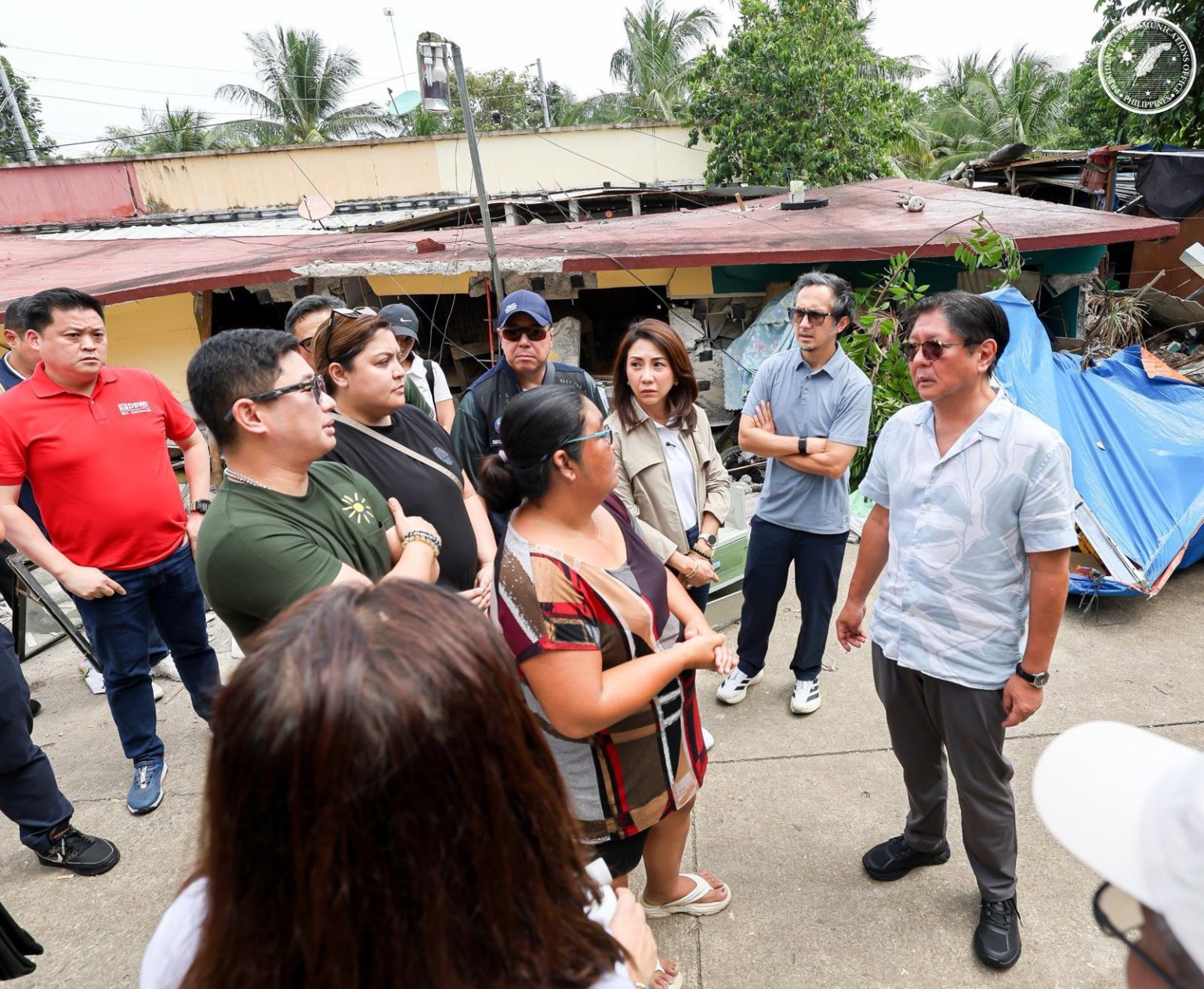 PBBM VISITS CEBU GROUND ZERO, OVERSEES IMMEDIATE RELIEF FOR QUAKE ...