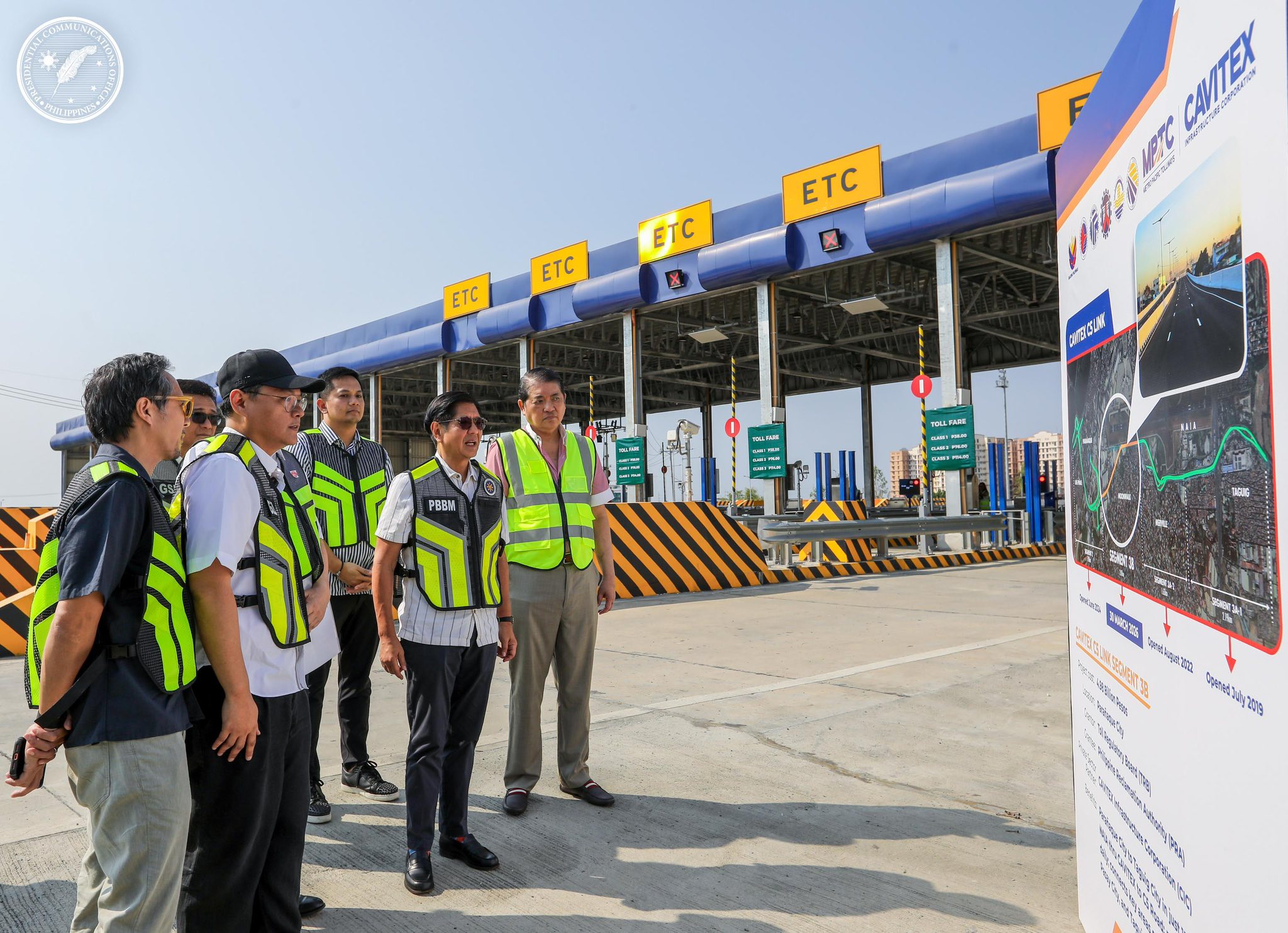 CAVITEX C5 LINK SEGMENT 3B NOW OPEN; TRAVEL TIME REDUCED FROM 1.5 HOURS ...